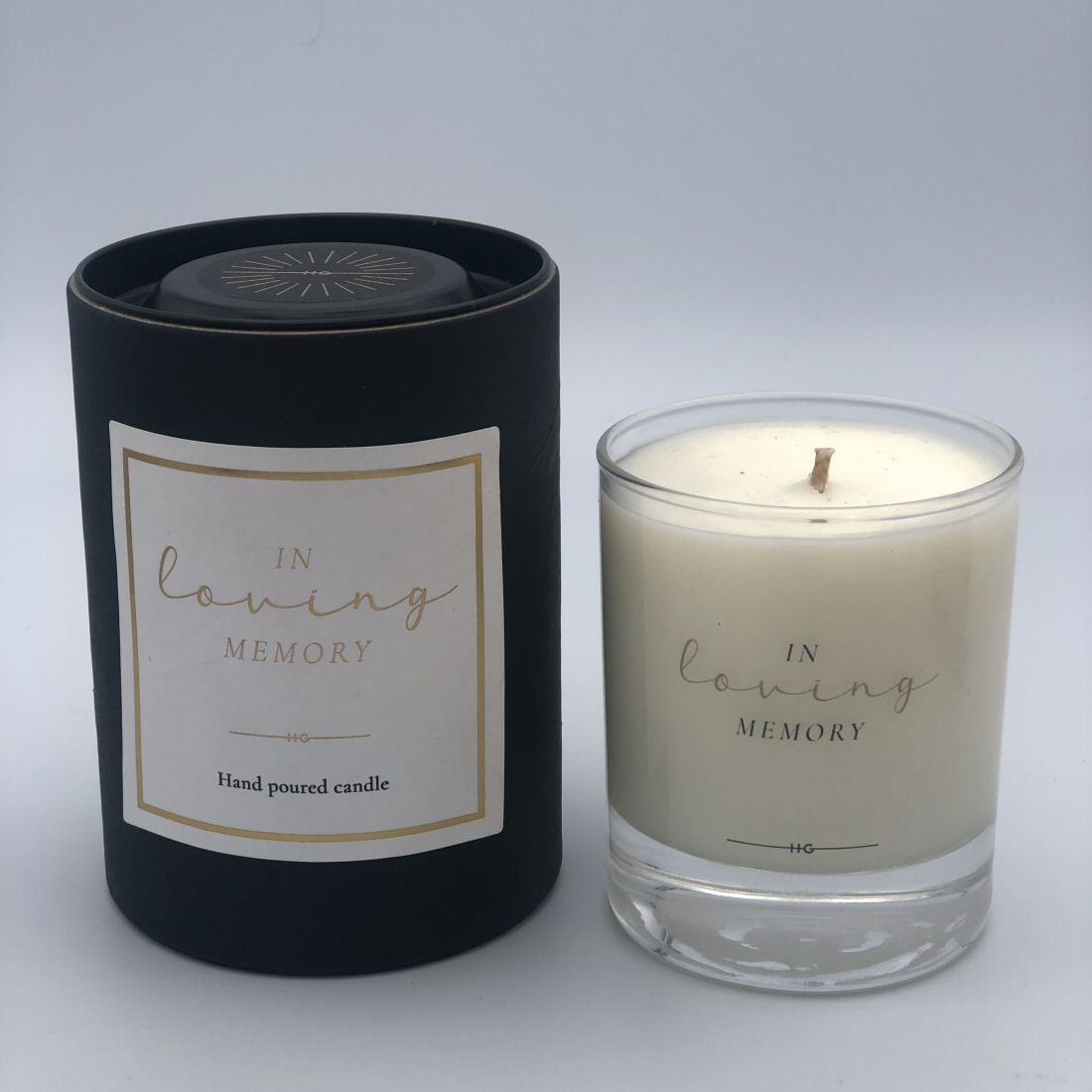 In Loving Memory - Memorial Candle - Celebration of Life Store by Memoria